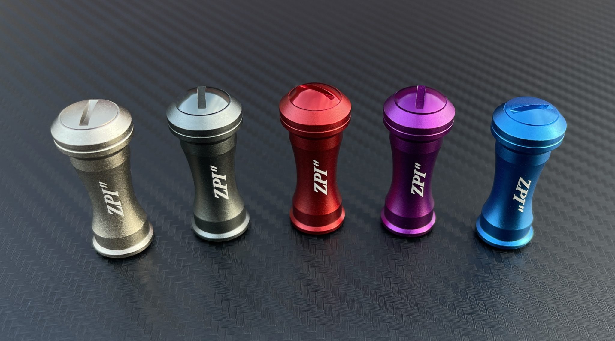 ZPI Machined Aluminum Knobs-Medium Pair - JDM Fishing